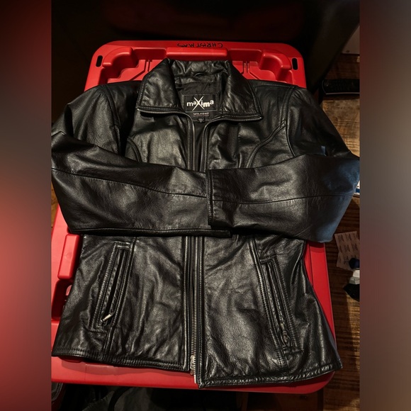 Wilsons Leather | Jackets & Coats | Wilson Leather Maxima Black Leather ...